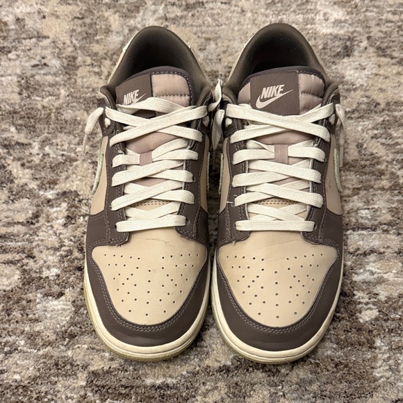 Nike | Shoes | Nike Mens Sneakers Nike Dunk Low Velcro Tongue Milk Tea ...